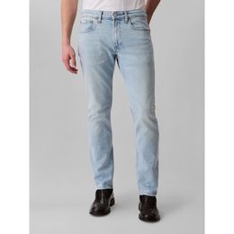 Calvin Klein Jeans Herren Slim-fit-Jeans &raquo;SLIM JEAN REGEN&laquo; Mit G&uuml;rtelschlaufen blau 33, L&auml;nge 34