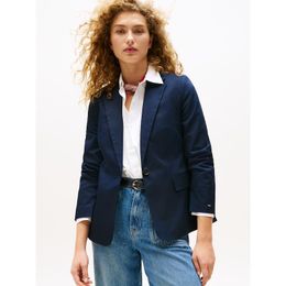 Tommy Hilfiger Damen Kurzblazer &raquo;COTTON SLIM BLAZER&laquo; blau 42