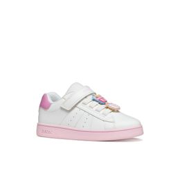 Geox M&auml;dchen Sneaker &raquo;J ECLYPER GIRL&laquo; Slipper mit Kontrastbesatz, Gr&ouml;&szlig;enschablone zum Download rosa 35