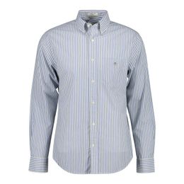 Gant Herren Langarmhemd &raquo;REGULAR POPLIN STRIPE SHIRT&laquo; Regular fit mit Streifenmuster blau XL, N-Gr