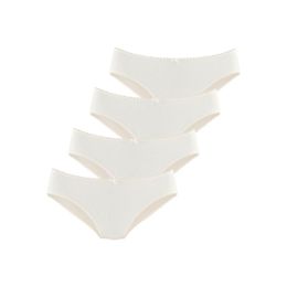 Vivance Damen Jazz-Pants Slips Packung, 4 Stk. aus weicher Baumwoll-Qualit&auml;t beige 32/34, 4 Stk.
