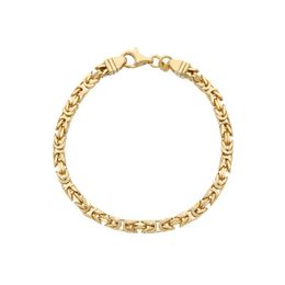 Firetti Armband &raquo;Schmuck Geschenk Silber 925 Armschmuck Armband K&ouml;nigskette&laquo; gold 19, Silber 925 (Sterlingsilber)