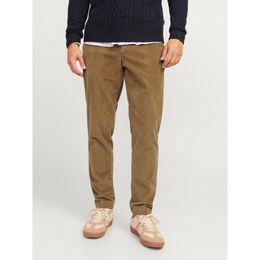 Jack & Jones Jack & Jones Herren Cordhose &raquo;JPSTACE JJCORDUROY CHINO SN&laquo; braun 29, L&auml;nge 32
