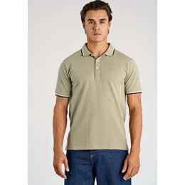 LINDBERGH Herren LINDBERGH Poloshirt mit Logo-Stickerei und abgesetzten B&uuml;ndchen M