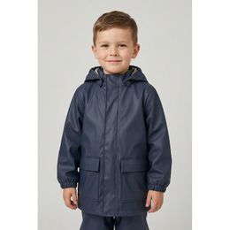 Wheat Jungen Wheat Regenjacke &raquo;Rainwear Ola Set&laquo; Set, 2 Stk. tlg. mit Kapuze mit passender Regenhose, wasserdicht und schmutzabweisend blau 110