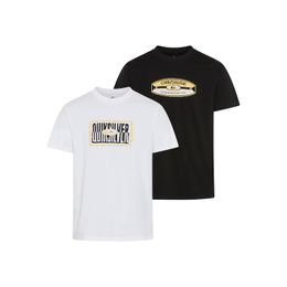 Quiksilver Herren T-Shirt &raquo;WAYBACK TWISTED TIDES SHORT SLEEVE PACK&laquo; 2 2er-Pack, Kurzarm-Design, Rundhalsausschnitt, aus Baumwolle XXL