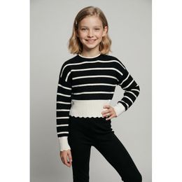 Kids Only M&auml;dchen KIDS Only Strickpullover &raquo;KOGIBI LS O-NECK PULLOVER CP KNT NOOS&laquo; wei&szlig; 146/152