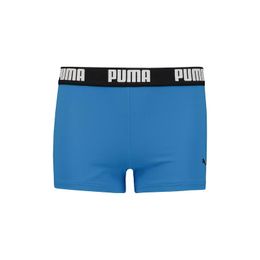Puma Jungen Puma Badehose &raquo;Puma SWIM BOYS LOGO TRUNKS&laquo; mit elastischem Bund, f&uuml;r Boys, Logoschriftzug blau 164, N-Gr