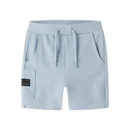 name it Herren Sweatshorts &raquo;NMMVIVASSE LONG SWE SHORTS UNB&laquo; Baumwolle, regular fit blau 92, N-Gr