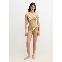 Marc O'Polo Marc O'polo Damen Marc O'Polo Bikini-Hose &raquo;Shiny Abstract Flower AOP&laquo; gr&uuml;n M (40), N-Gr