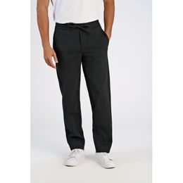 LINDBERGH Herren LINDBERGH Jogginghose mit elastischem Bund mit Kordelzug schwarz XL, N-Gr