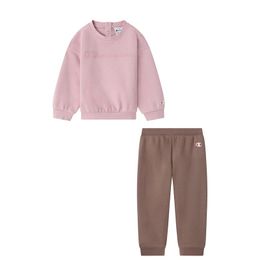 Champion Kinder Jogginganzug &raquo;SPORTWEAR SET Standard Fit&laquo; 2 zweiteiliges Set, f&uuml;r sportliche Babymode, aus Baumwolle und Polyester rosa 98