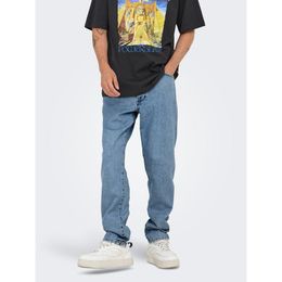 Only & Sons Only & Sons Herren ONLY & SONS Loose-fit-Jeans &raquo;ONSTYE LOOSE TAPE.BOX 8836 AZG DNM NOOS&laquo; Baumwolle, loose fit blau 29, L&auml;nge 34