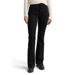 Tom Tailor Damen Tom Tailor Schlagjeans &raquo;TTSTELLA Bootcut&laquo; mit Schlag und Stretch schwarz 27, L&auml;nge 32