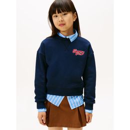Tommy Hilfiger Jungen Sweatshirt &raquo;TOMMY FLOCK SWEATSHIRT&laquo;, Kinder bis 16 Jahre blau 3 (98)