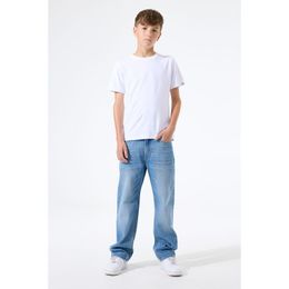 Garcia Jungen Straight-Jeans &raquo;Ilyano&laquo; Etwas niedrigere Leibh&ouml;he blau 158, N-Gr