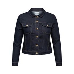 Only Carmakoma Damen Only CARMAKOMA Jeansjacke &raquo;CARWESPA LS RINSE JACKET DNM NOOS&laquo; Baumwollmischung, Regular Fit 48