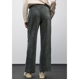 Street One Damen Street One Cordhose mit Stretch und seitliche Taschen 44, L&auml;nge 30