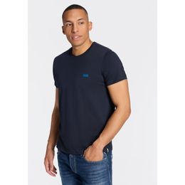 BOSS Herren BOSS T-Shirt Rundhals, Jersey, kleines Logo, regular fit L