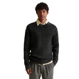 Marc O'Polo Marc O'polo Denim Herren Marc O'Polo DENIM Rundhalspullover &raquo;loose fit mit speziellem Farbeffekt&laquo; schwarz XL