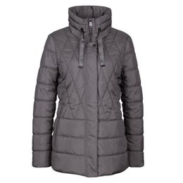 Fuchs & Schmitt Fuchs Schmitt Damen Steppjacke &raquo;Steppjacke&laquo; Stehkragen mit Kordelzug, Regular Fit grau 48