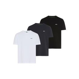 BOSS Green Herren BOSS Green T-Shirt &raquo;Tee 3Pack Regular Fit&laquo; Packung, 3er-Pack, 3 Stretch Jersey Cotton, Logo on Chest, Sparpackung M