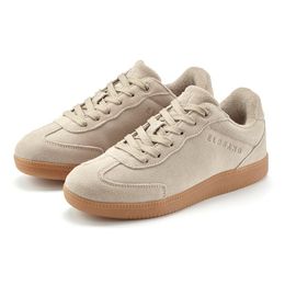 ELBSAND Damen Sneaker &raquo;Freizeitschuh, Schn&uuml;rschuh, Turnschuh, Retro Sneaker, Lederschuh&laquo; Ledersneaker, Schn&uuml;rhalbschuh aus Leder im modernen Retro 