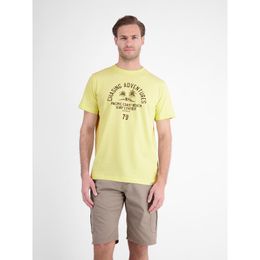 Lerros Herren Lerros Print-Shirt regular fit, Kurzarm-Design, mit auff&auml;lligem Print 3XL