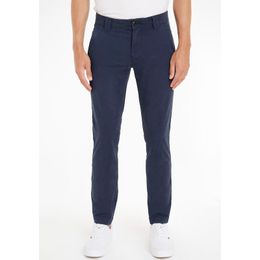 Tommy Jeans Herren Chinohose &raquo;TJM SCANTON&laquo; mit Markenlabel blau 33, L&auml;nge 30