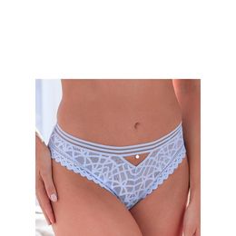 s.Oliver Damen s.Oliver Slip &raquo;Milene&laquo; mit edlem Bund und modischem Accessoire vorne mittig blau 32/34