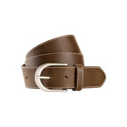 Laura Scott Damen Lederg&uuml;rtel braun 105