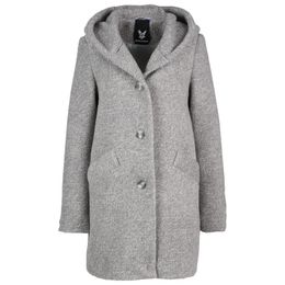 Fuchs & Schmitt Fuchs Schmitt Damen Kurzmantel &raquo;Wollstrickmantel&laquo; mit Kapuze 42