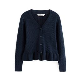 Clarks Strickjacke M&auml;dchen Gr&ouml;&szlig;e 104 navy