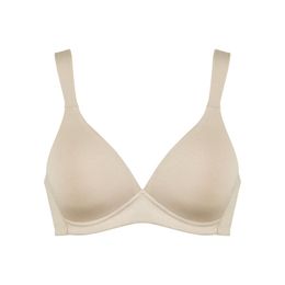 Naturana Damen B&uuml;gelloser BH beige 80, Cup C