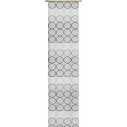WIRTH Schiebegardine &raquo;Zirbello&laquo; Paneelwagen 1 Stk. tlg. grau Jacquard, Baumwolle, Polyester 145cm, Paneelwagen, 60cm