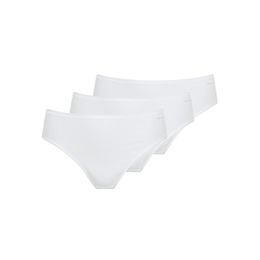 Mey Damen Hipster &raquo;Superfine Organic&laquo; American-Pants mit tiefem Taillensitz wei&szlig; 36