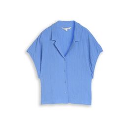 Tom Tailor Denim Bluse Damen Gr&ouml;&szlig;e M himmelblau