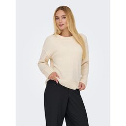 Only Damen Only Strickpullover &raquo;ONLHAZEL LS DETAIL O-NECK BF KNT&laquo; XS
