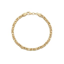Firetti Armband &raquo;Schmuck Geschenk Silber 925 Armschmuck Armband K&ouml;nigskette&laquo; gold 21, Silber 925 (Sterlingsilber)