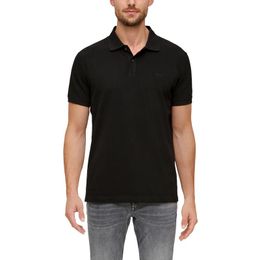 s.Oliver Herren s.Oliver Poloshirt mit Logostickerei schwarz M