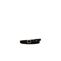 Calvin Klein Damen Lederg&uuml;rtel &raquo;SQUARE BUCKLE CK LOOP 15MM&laquo; Regular fit und gr&ouml;&szlig;enverstellbar 105