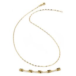 Firetti Herren Goldkette &raquo;Schmuck Geschenk Gold 333 Halskette Ankerkette&laquo; Made in Germany gold 45, Gelbgold 333, B: 1,7mm