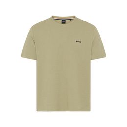 BOSS Herren BOSS Pyjamaoberteil &raquo;Waffle T-Shirt&laquo; beige S