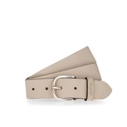Mustang Damen Mustang Lederg&uuml;rtel &raquo;"Madison"&laquo; aus Rindsleder, mit Pull-Up-Leder beige 110