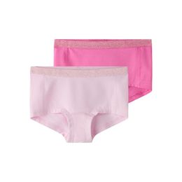 name it Herren Hipster &raquo;NKFHIPSTER 2P NOOS&laquo; Packung, 2 Stk. rosa 122/128, 2 Stk.