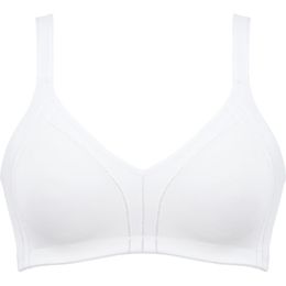 Naturana Damen Minimizer-BH &raquo;Minimizer&laquo; 1 Shaping-Effekt, breite Tr&auml;ger, basic, ohne B&uuml;gel, bequem wei&szlig; 80, Cup C