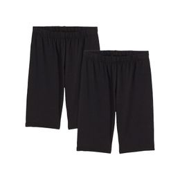 bonprix M&auml;dchen bonprix Radlerhose aus elastischem Baumwoll-Mix, bequemer Schnitt 128/134, N-Gr