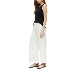 s.Oliver Damen s.Oliver Weite Jeans mit weitem Bein und Bundfalte wei&szlig; 40, N-Gr