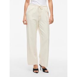 Vila Damen Schlupfhose &raquo;VIPRISILLA RW PANTS - NOOS&laquo; Sommerhose, mit Leinen 44, N-Gr