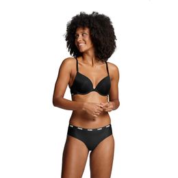 Puma Damen Puma Push-up-BH &raquo;Puma WOMEN PUSHUP BRA 1P HANG&laquo; mit gepolsterten Cups, mit B&uuml;gel schwarz 70, Cup C
